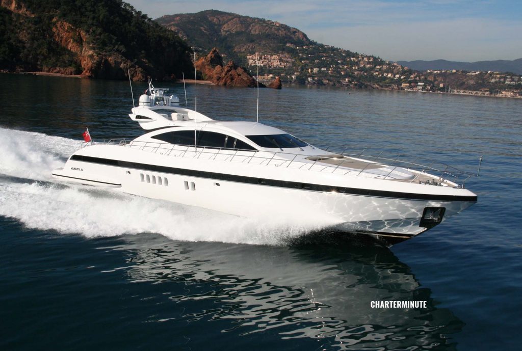 MY DEHLIA MANGUSTA 92ft YACHT CHARTER - Cannes, St-Tropez, Monaco yacht ...